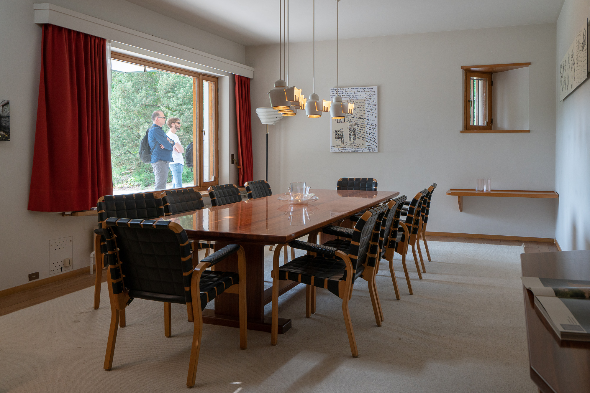 Maison Louis Carré – intérieurs